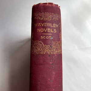 Antique Waverly Novels by Sir Walter Scott: Black Dwarf, Old Mortality ...