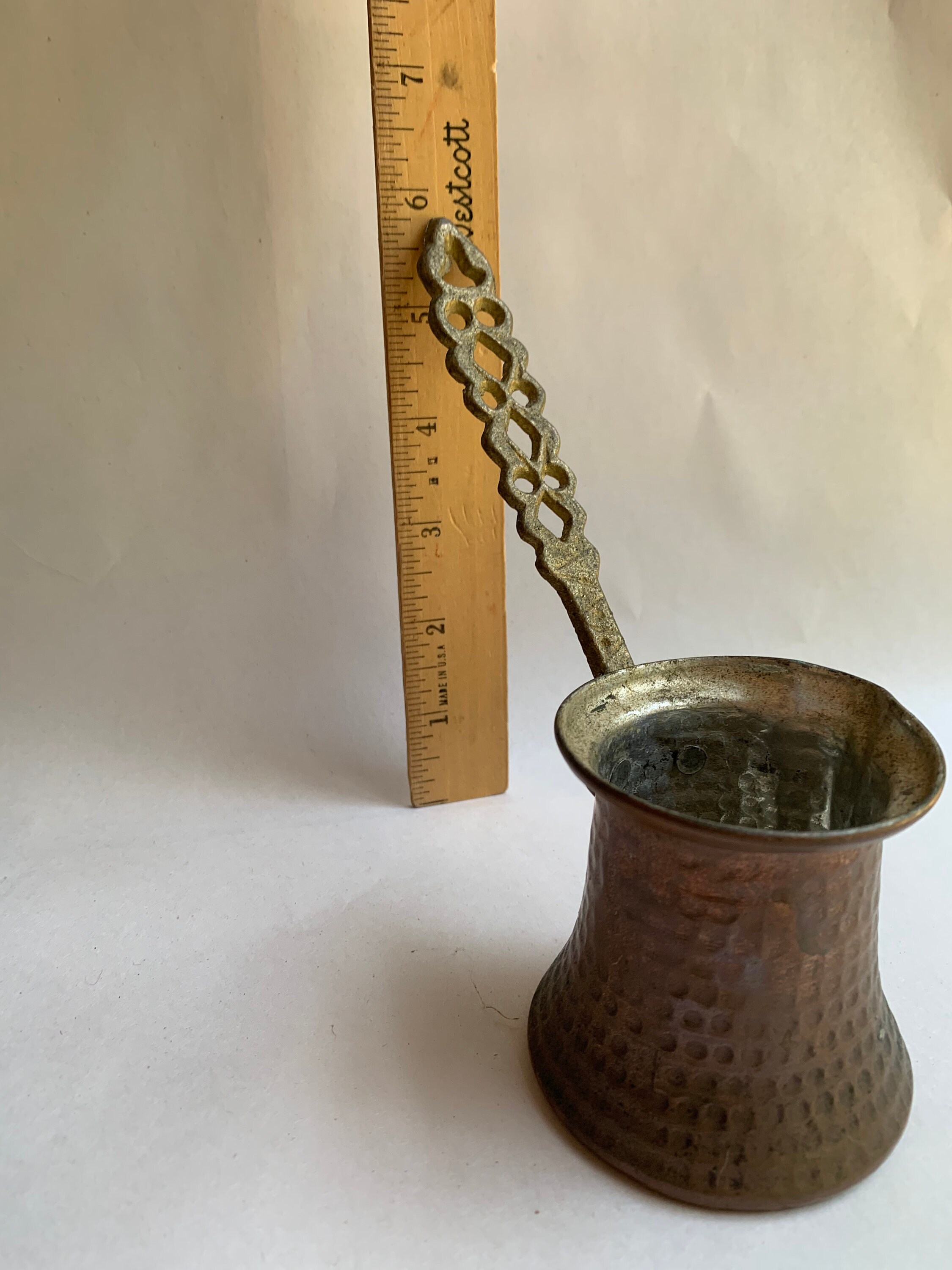 Vintage Turkish Cezve Copper Coffee Pot | Etsy