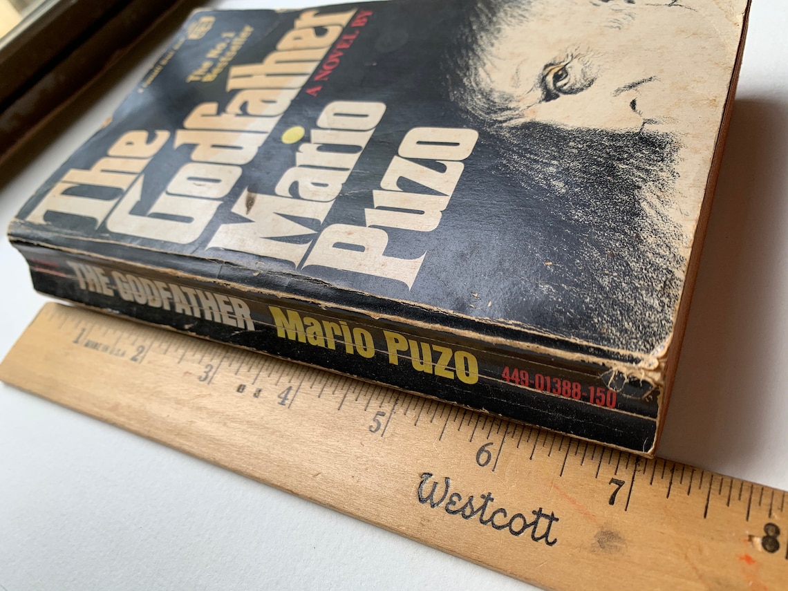 The Godfather a Novel by Mario Puzo Paperback Book BestSeller | Etsy