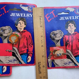 Vintage ET Movie Enamel Pins Universal Studios by Star Power - Etsy