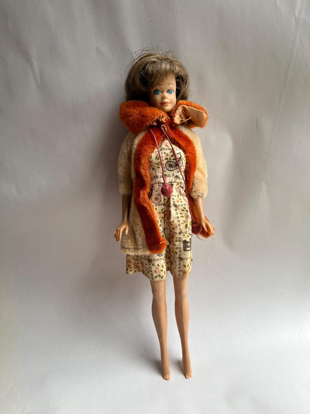 Vintage Midge Barbie Doll by Mattel Circa 1958 Japan in Coat and Dress ...