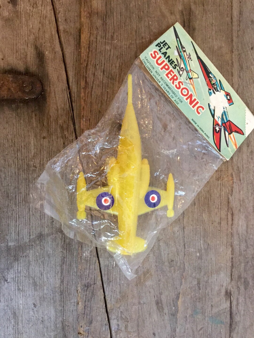 Super Sonic Jet Plane Plastic Toy - Etsy