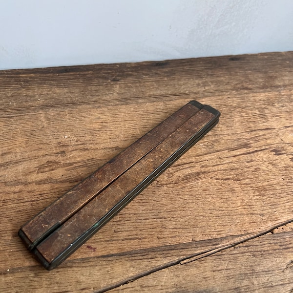 Folding Wood Ruler - Etsy