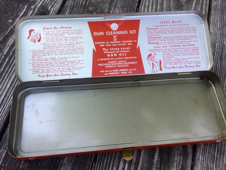 Red Gun Cleaning Kit Box - Etsy