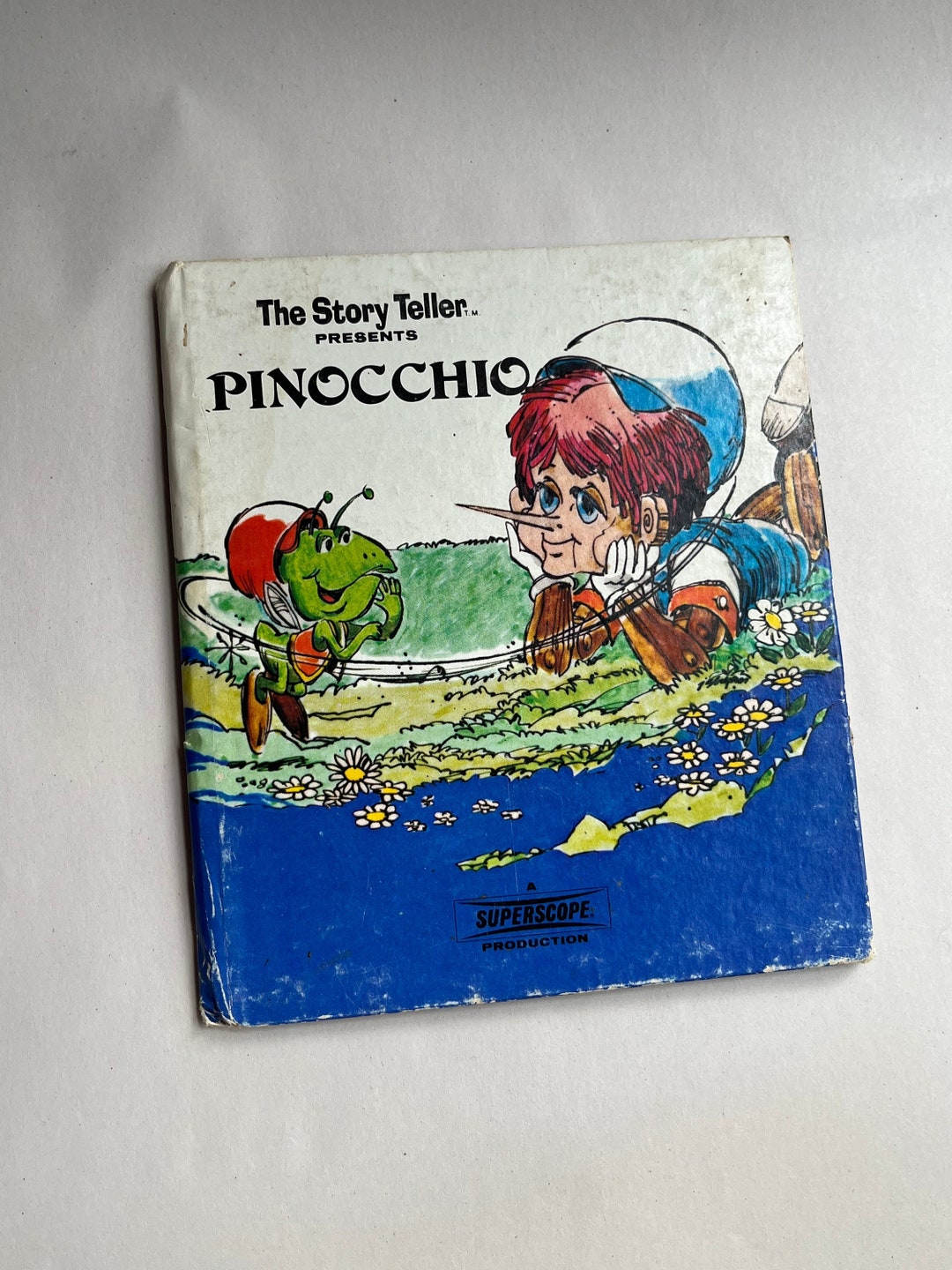 Vintage Pinocchio a Tele-story Book by Rex Irvine Circa 1973 Superscope ...