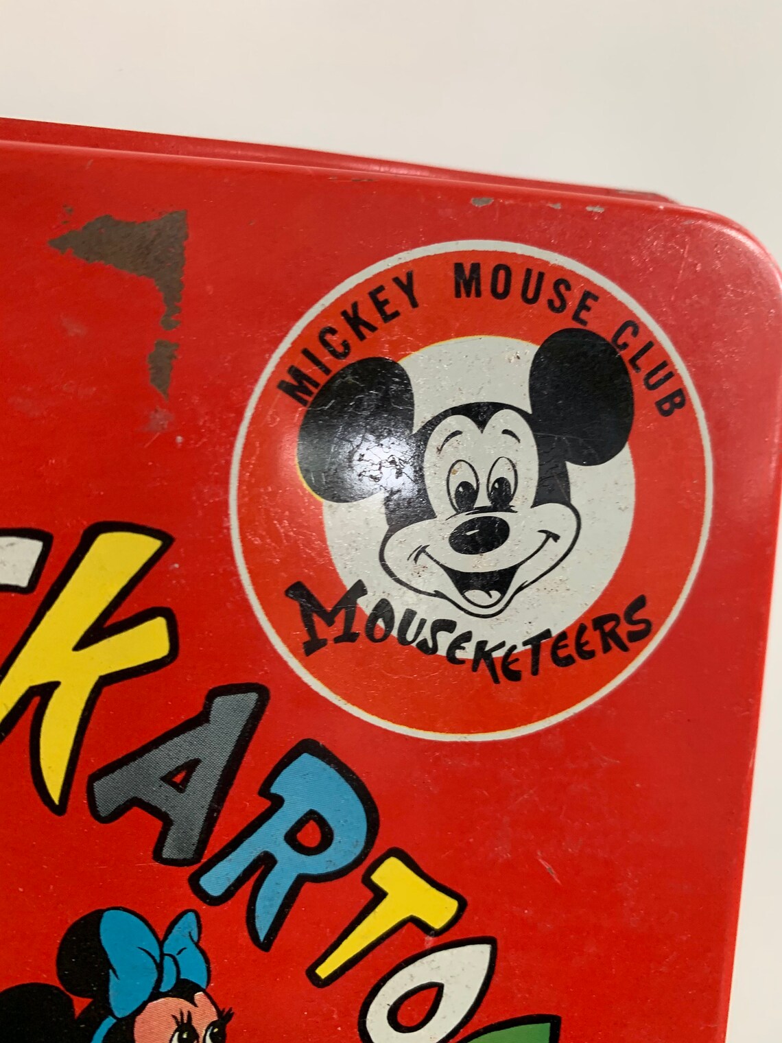 Vintage Mousekartooner Mickey Mouse Club Tin Drawing Tracer by | Etsy