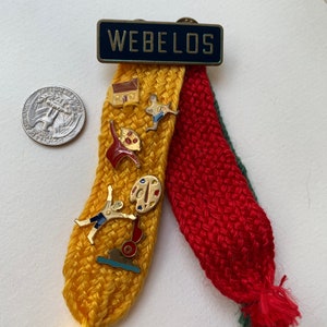 Vintage Webelos Cub Scout Activity Pin Collection - Etsy