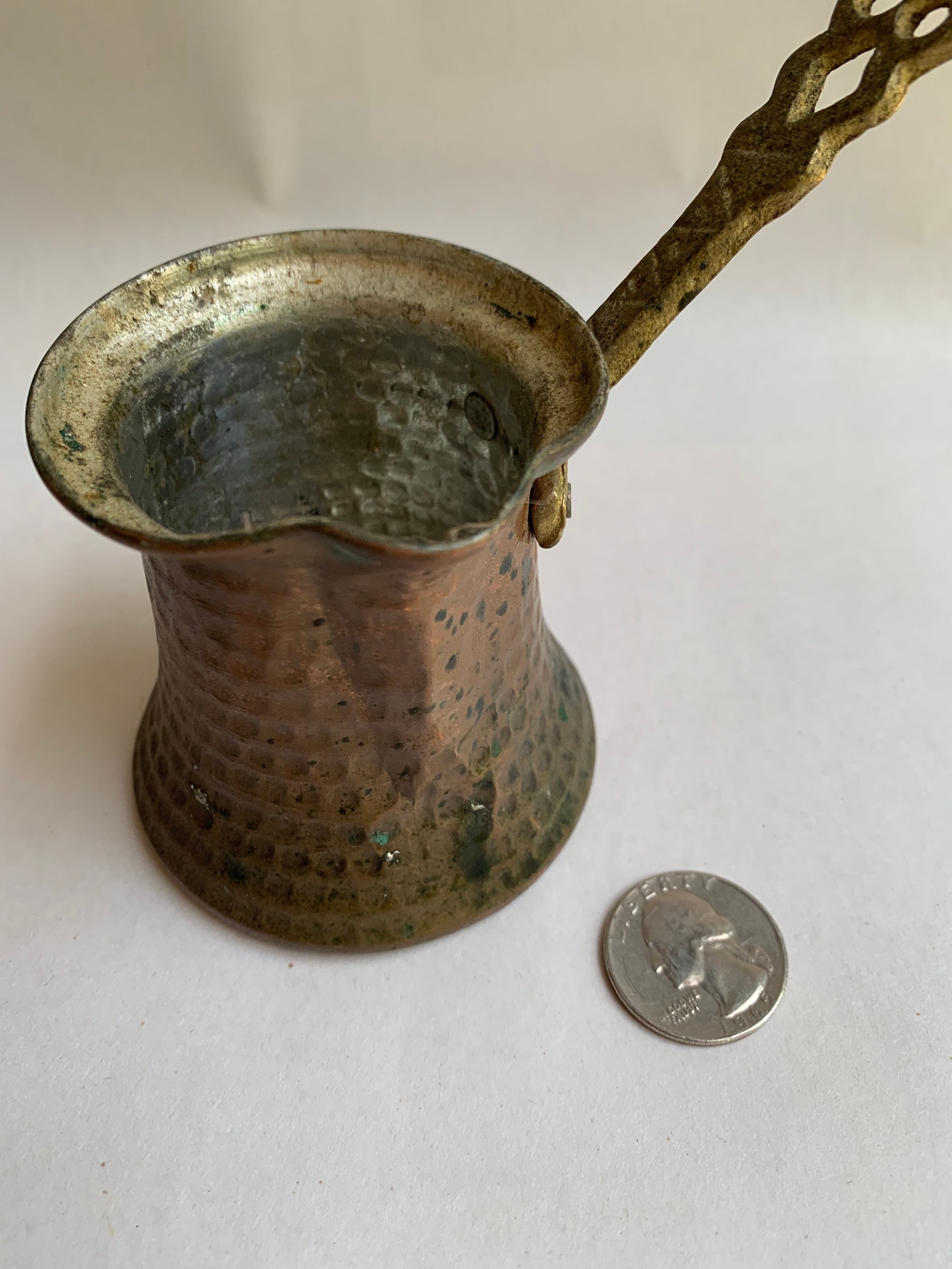 Vintage Turkish Cezve Copper Coffee Pot - Etsy