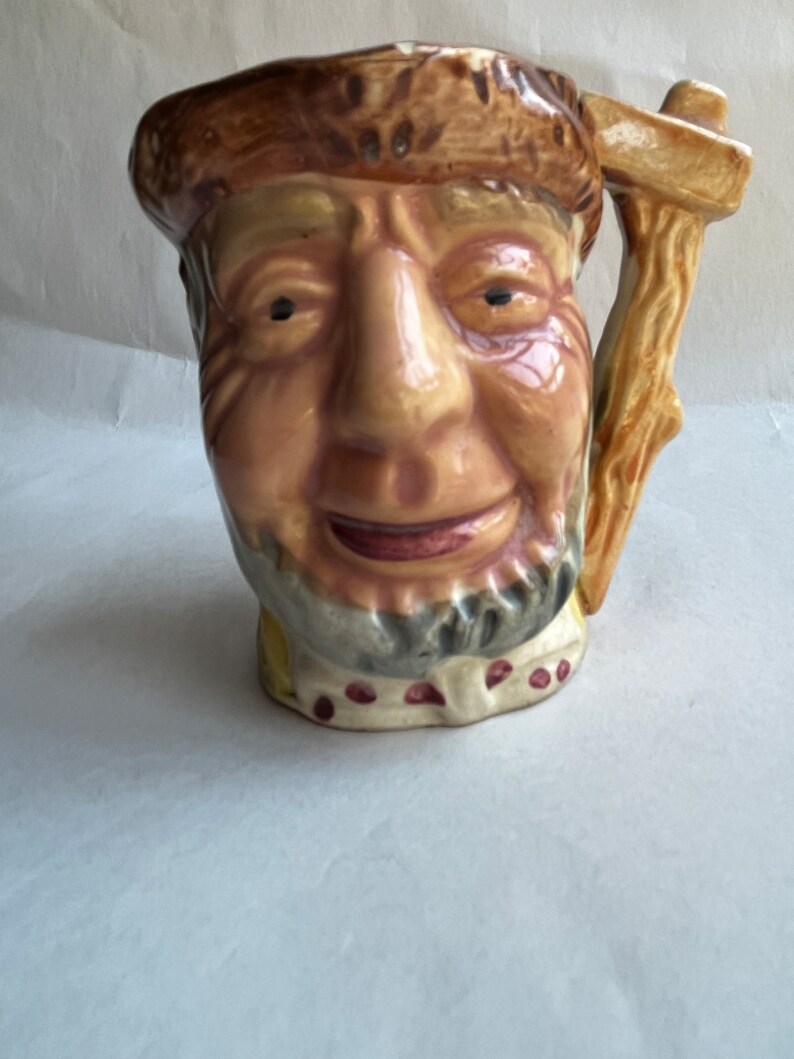 Vintage Mini Toby Face Mug Old Man Face Mug - Etsy