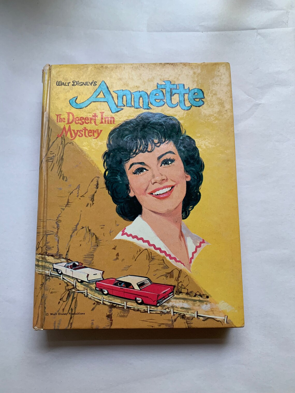 Walt Disney’s Annette the Desert Inn Mystery Hard Cover Book Whitman ...