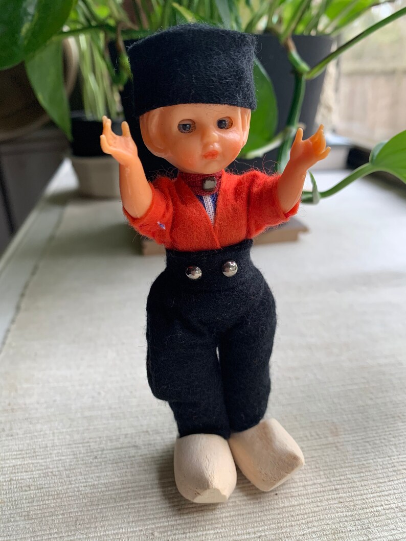 Vintage Little Dutch Boy Doll Holland Souvenir Toy Amsterdam - Etsy