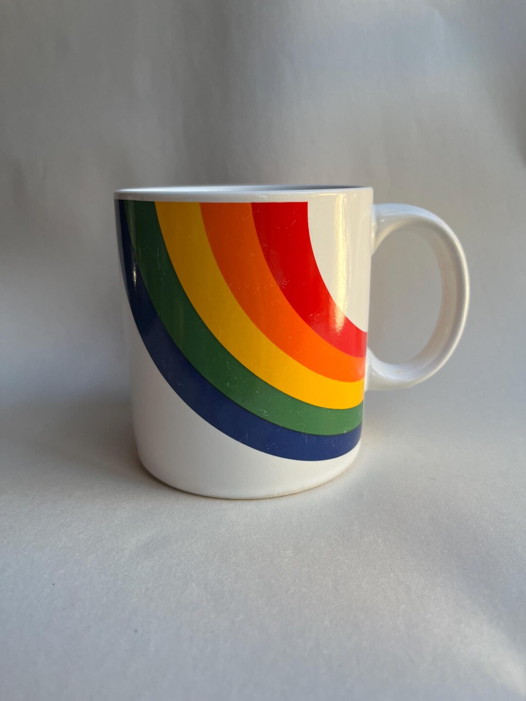 Vintage Iconic FTD Rainbow Mug, Rainbow Cup - Etsy