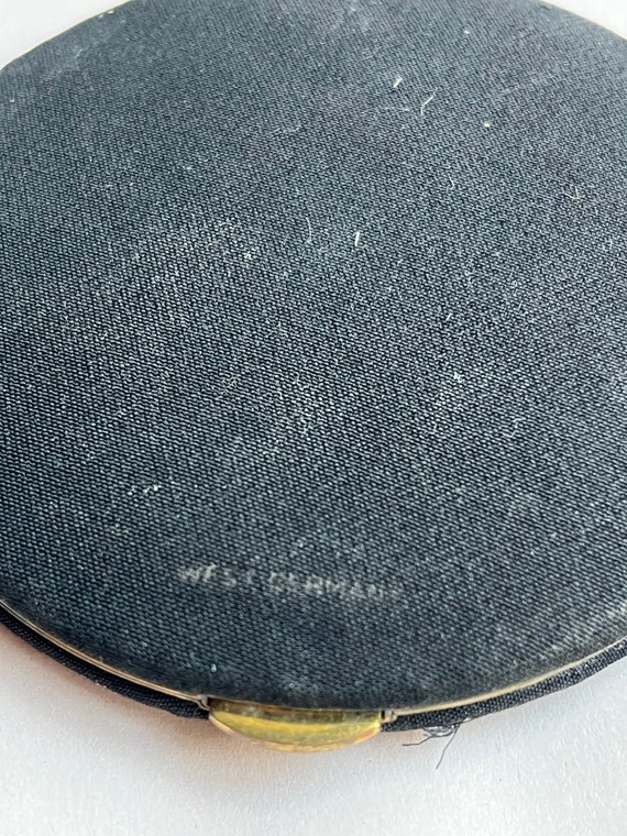 Midcentury West German Floral Needle Point Cosmetic P… - Gem