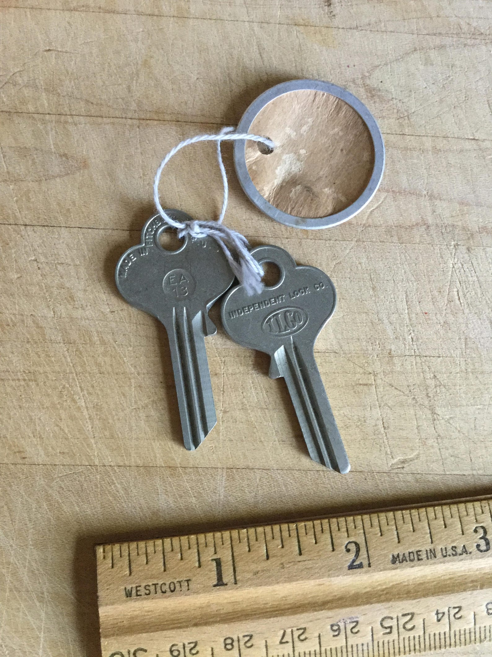 ILCO International Lock Co Blank Key Set Matching Uncut Vintage Keys - Etsy