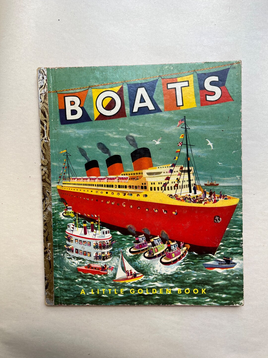 Vintage Boats A Little Golden Book, 1953 Edition - Etsy