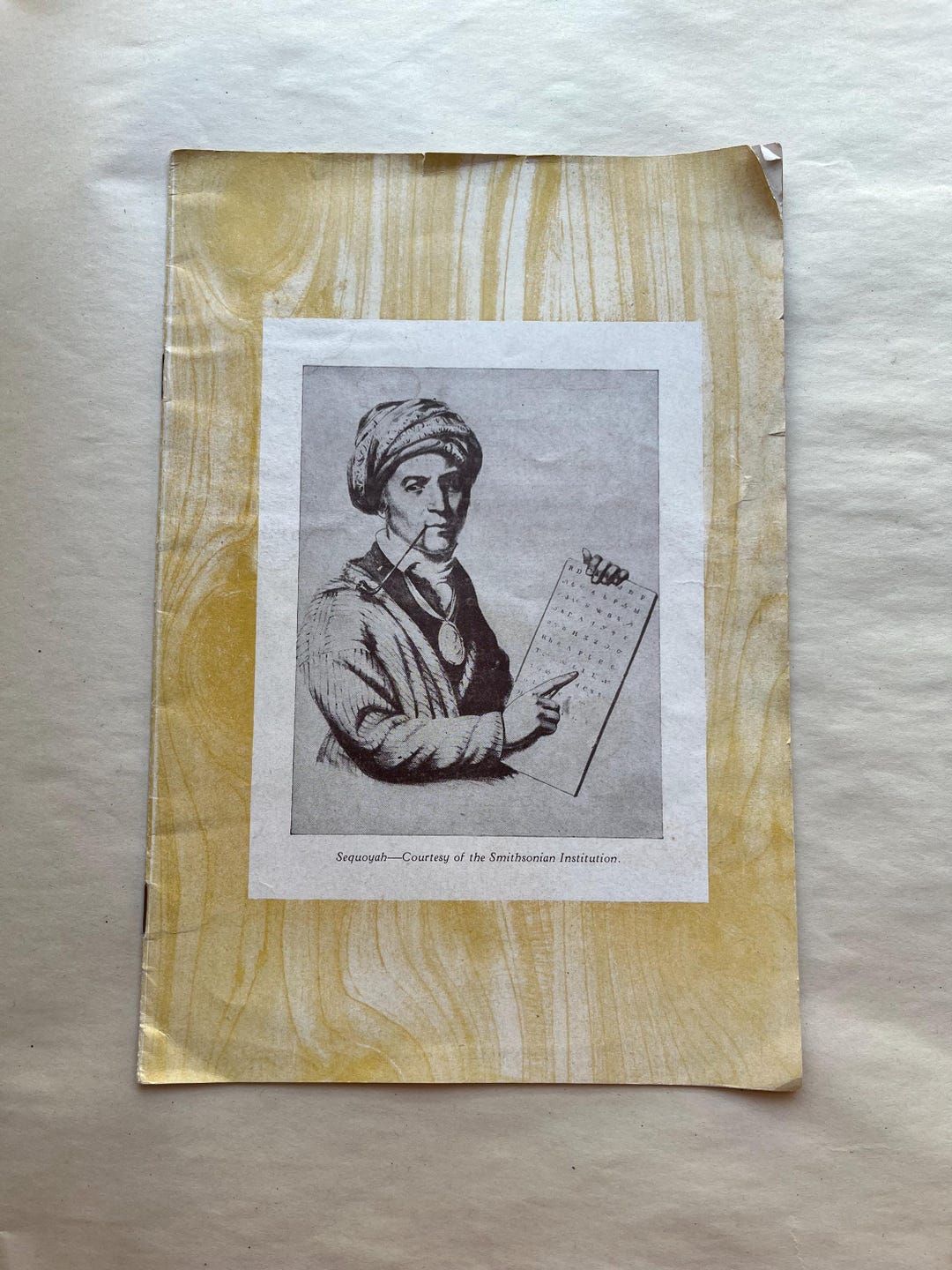 Vintage History of Sequoyah and the Cherokee Alphabet, Sequoyah and His ...