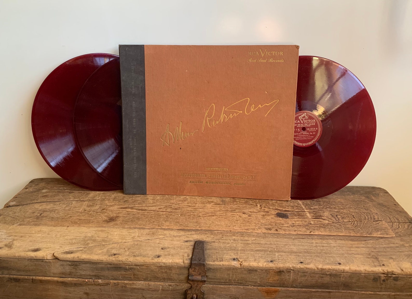RCA Victor Vinyl Record Set Red Seal Records De luxe Beethoven | Etsy