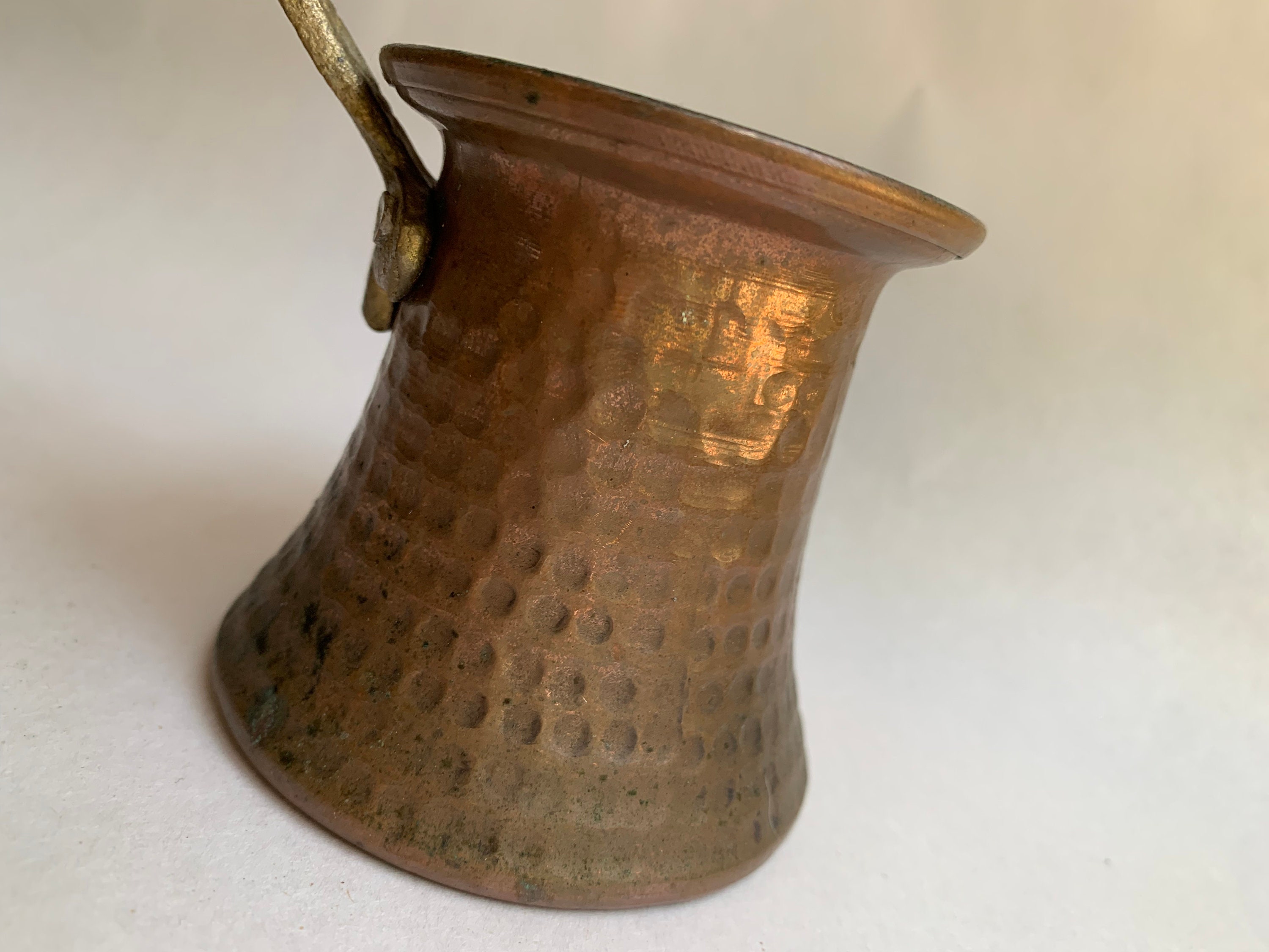 Vintage Turkish Cezve Copper Coffee Pot | Etsy