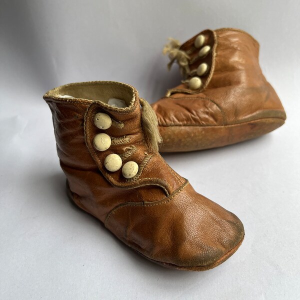 Buttons Down Boots - Etsy