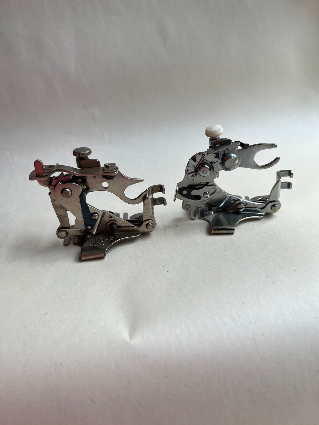 Vintage Singer Sewing Ruffler Attachment and Unmarked Ruffler - Etsy