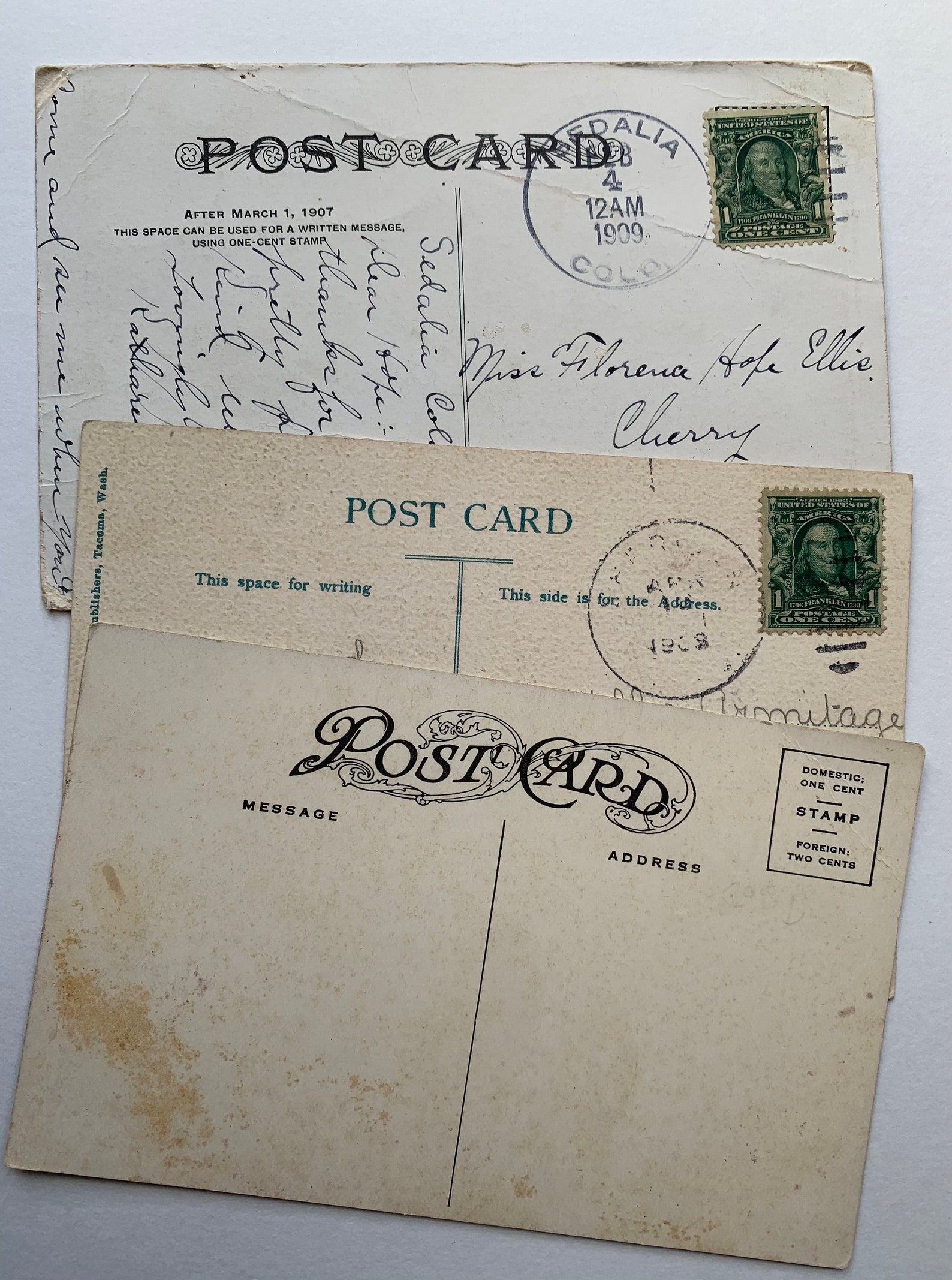 Early American Railroad Postcards Post Card Set Lithograph Colorado ...