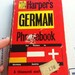 Vintage Harpers German Phrasebook Miniature Pocket Book - Etsy