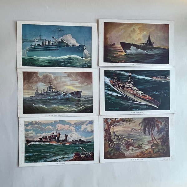 Vintage Ww2 Postcard - Etsy