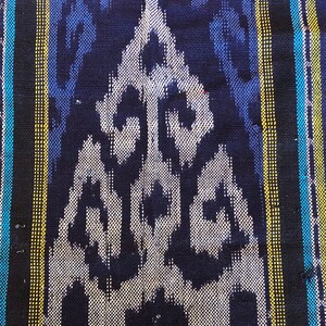 Blue Tenun Ikat Troso Handwoven table Runner Wall Hanging - Etsy