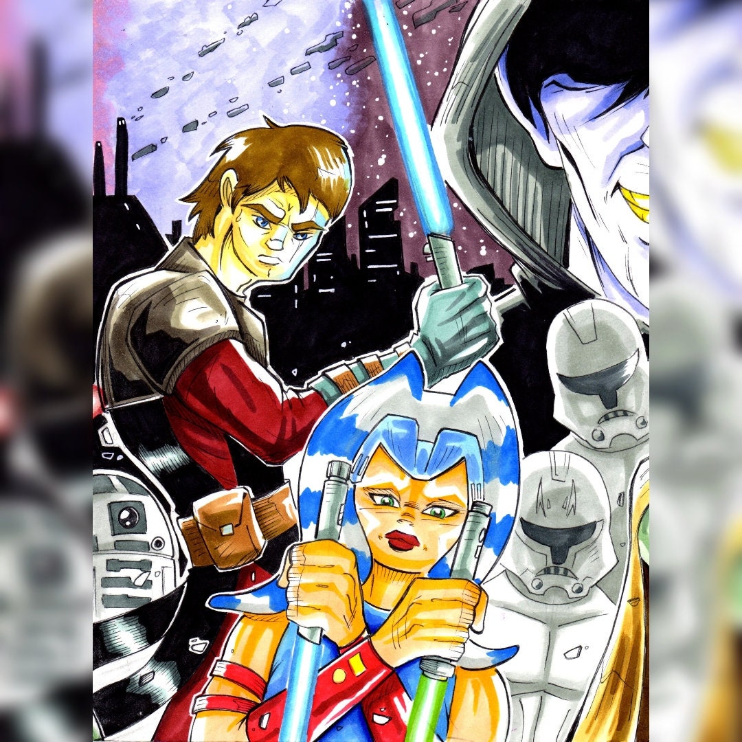 CUSTOM Comic ILLUSTRATIONS Full Color Original Artwork Commissions ...