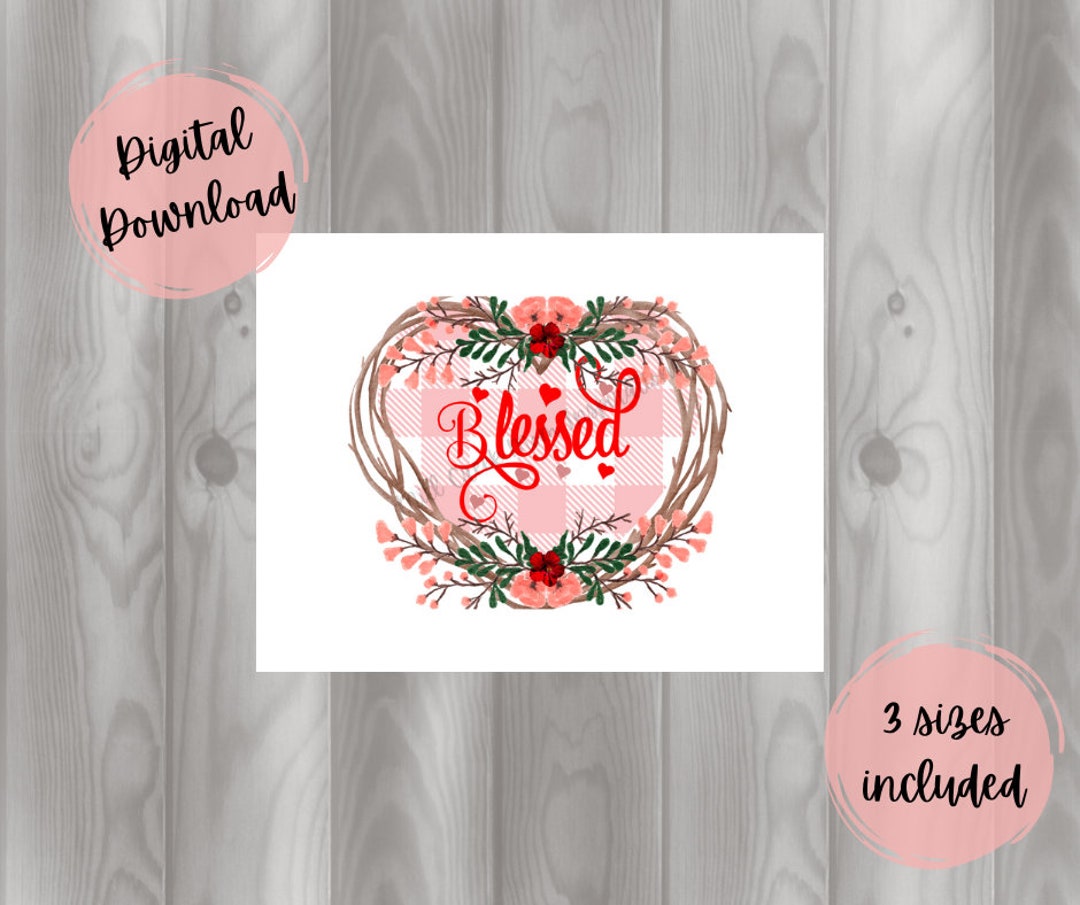 Printable Blessed Cards Printable Cards Valentines Day Valentine Cards ...