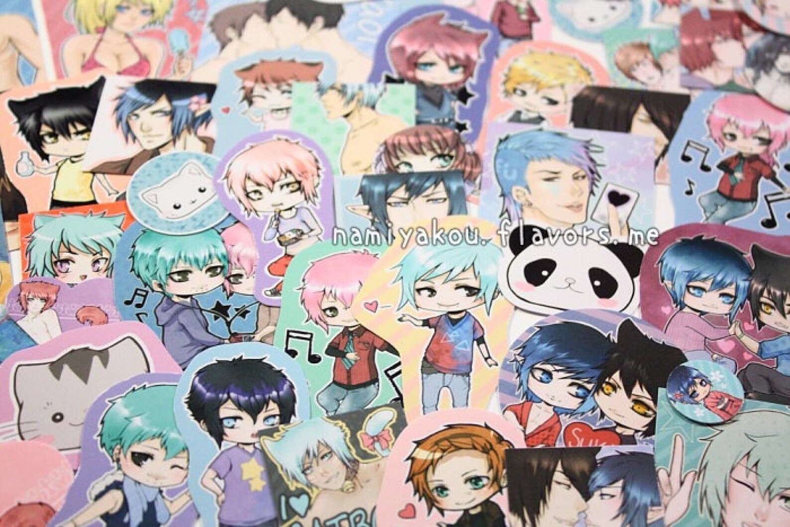 STICKER Grab Bag Super Cute Manga & Anime Art Stickers - Etsy