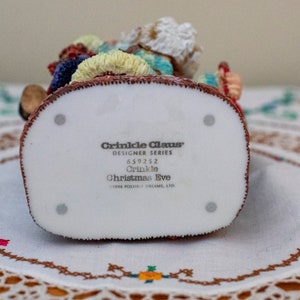 Vintage 1998 Crinkle Claus Designer Series Christmas Eve by Possible ...