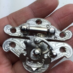 Silver Color Lock Latch/ Box Hardware/jewelry Box Latch Gift Boxes ...