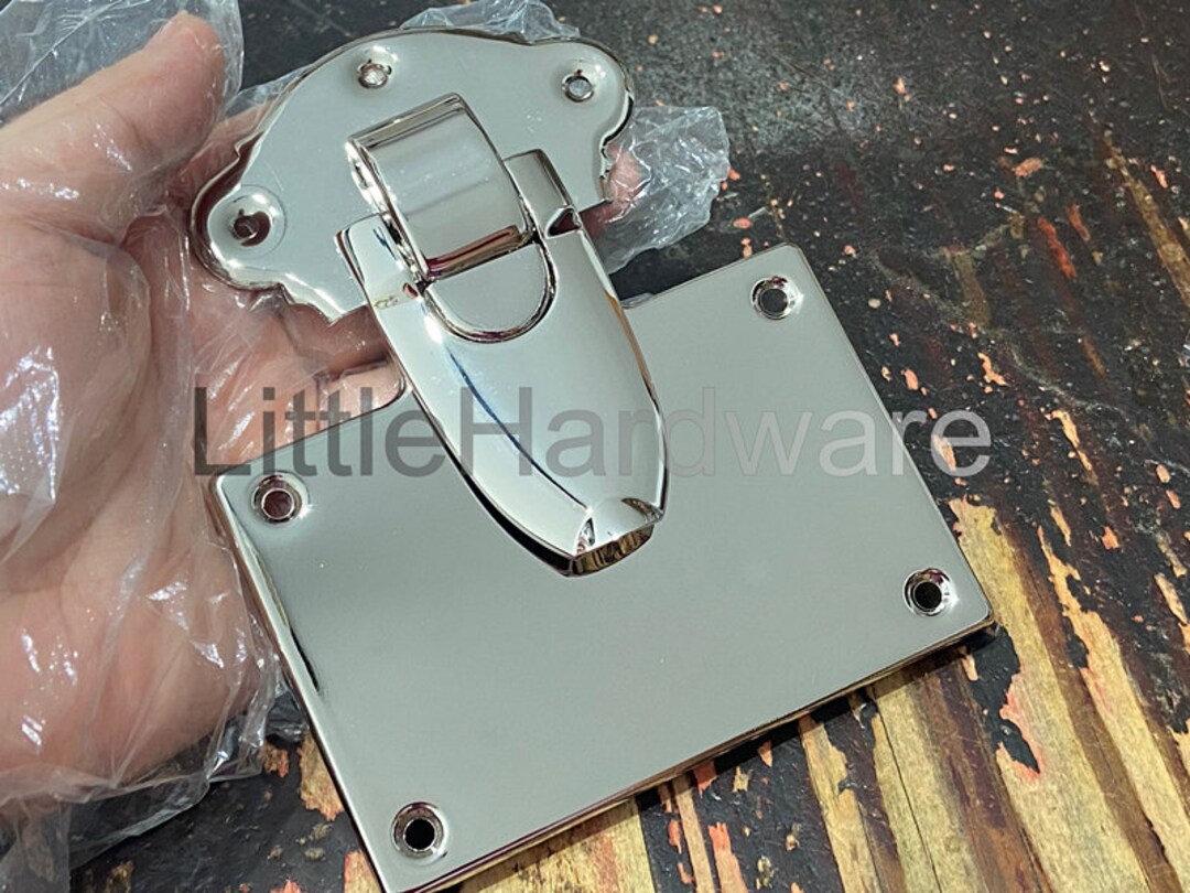 Big Leather Luggage Trunk Senior Hasp Catch Latch - 105mm X 133mm ...
