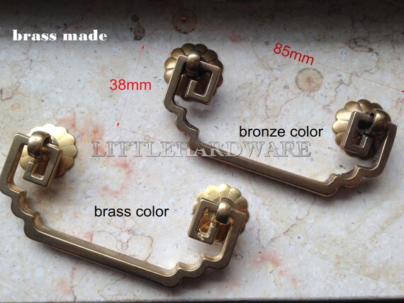 High Quality 3.3 Antique Brass Color/brass Color Rustic | Etsy