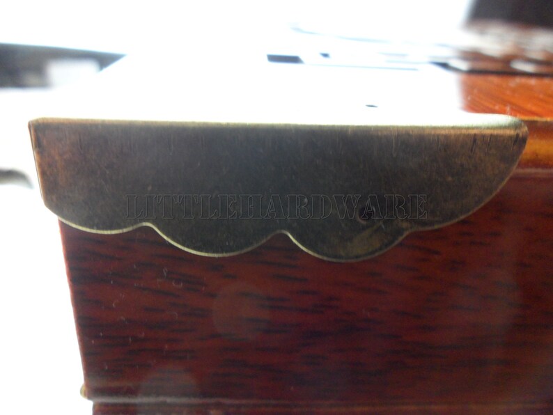 8 Pcs Double Dragon Antique Brass Jewelry Box Corner - Etsy