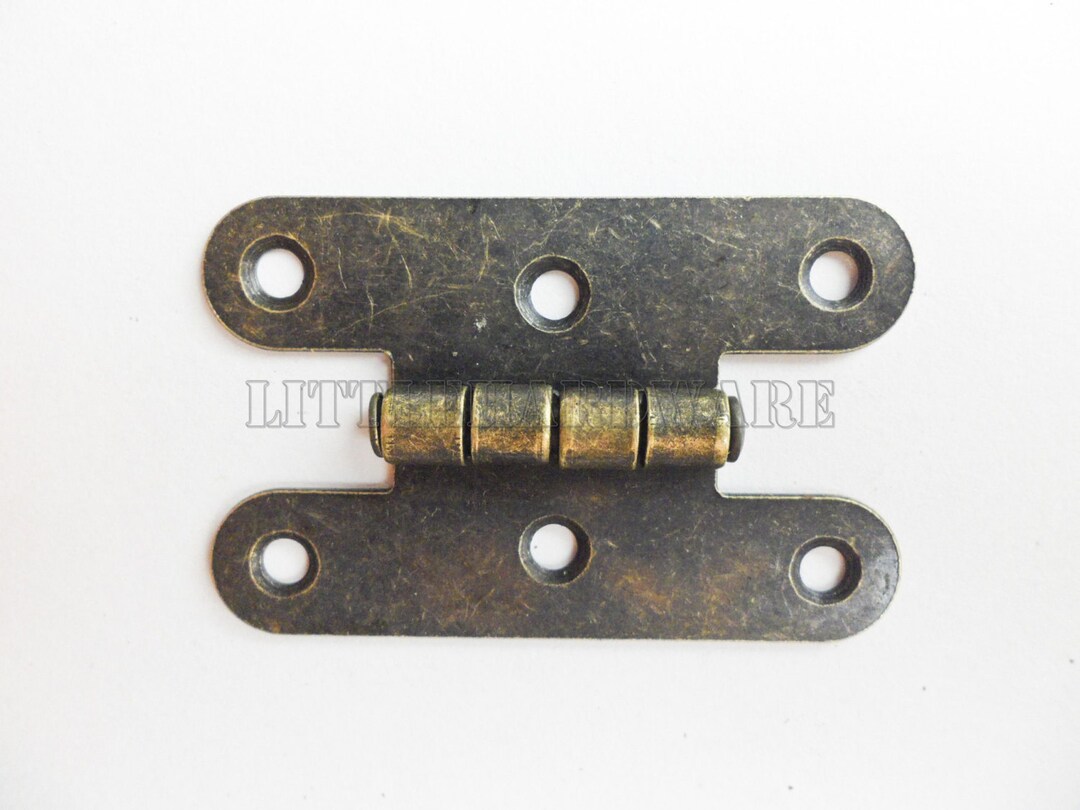 10 Pcs Old Style Chinese Classical Metal Made Vintage Hinges /cabinet ...