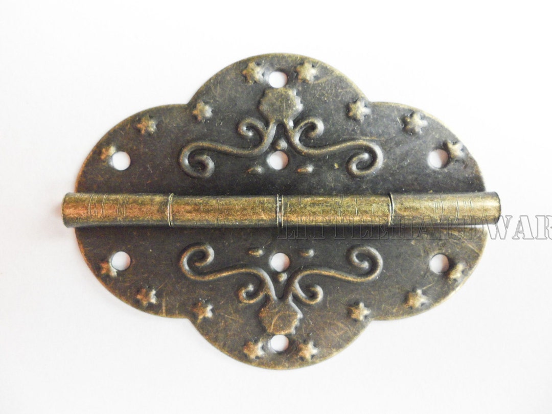 6 Pcs Metal 69mmx53mm Big Hinges Parliament Hinges Jewelry Box Hinges ...