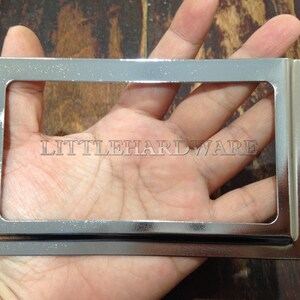 High Quality Big 6" Silver Color Card Holder/label Holders/label Frames ...