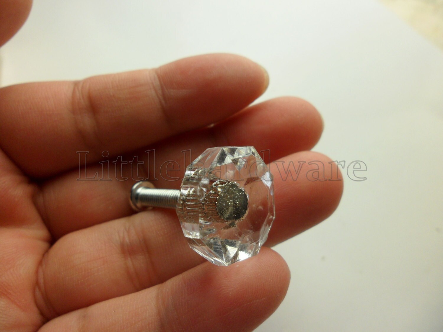 Clear Acrylic Diamond Shape Head Drawer Knobs / Dresser Knobs/ - Etsy