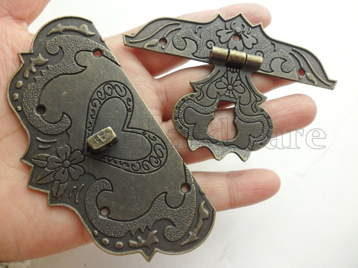 Chinese Classic Vintage Beautiful BIG Size Lock Latch / Box | Etsy