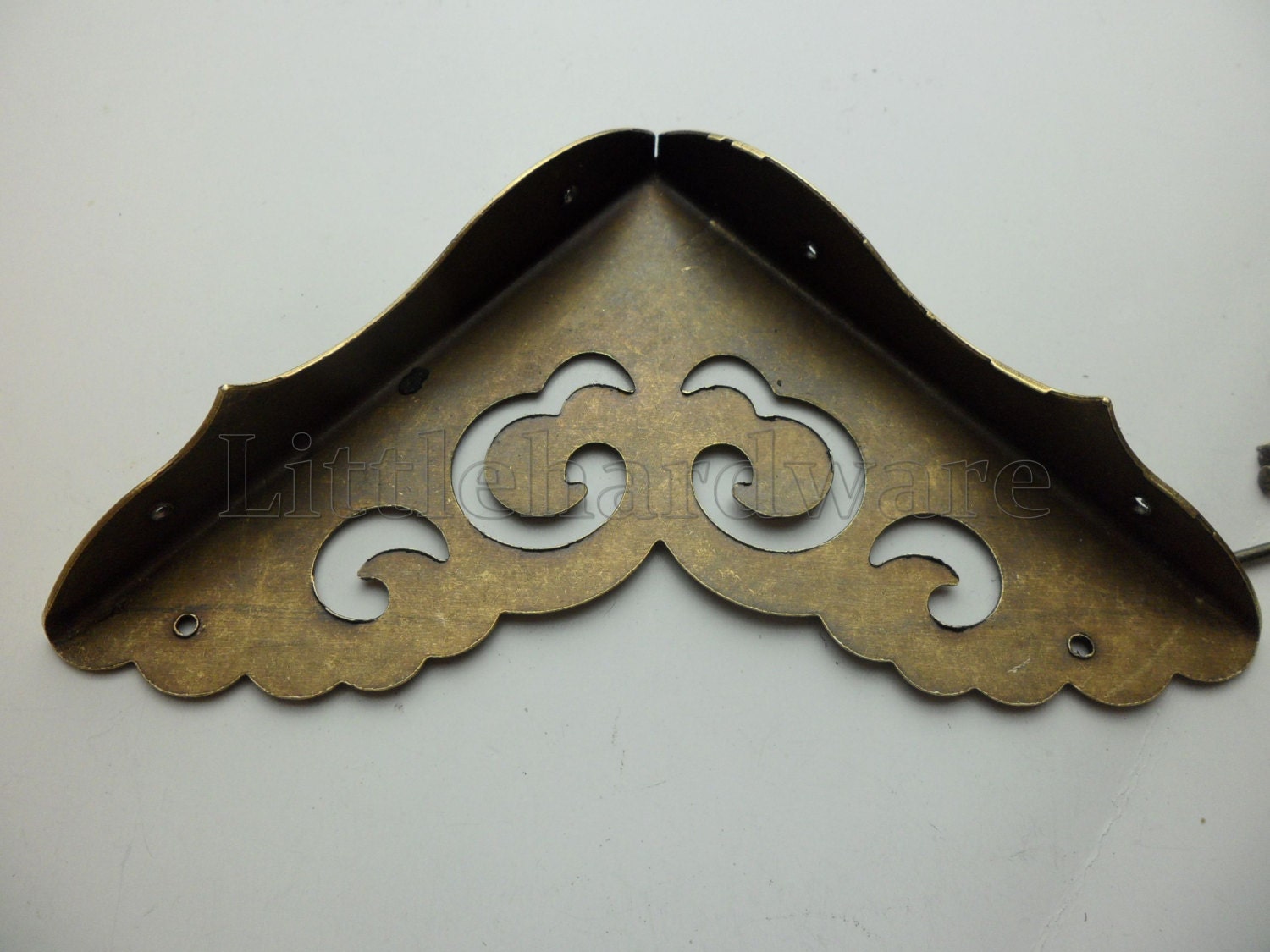 A Pair of Big Solid Brass Corner/ornate Brass Corners/brass - Etsy ...