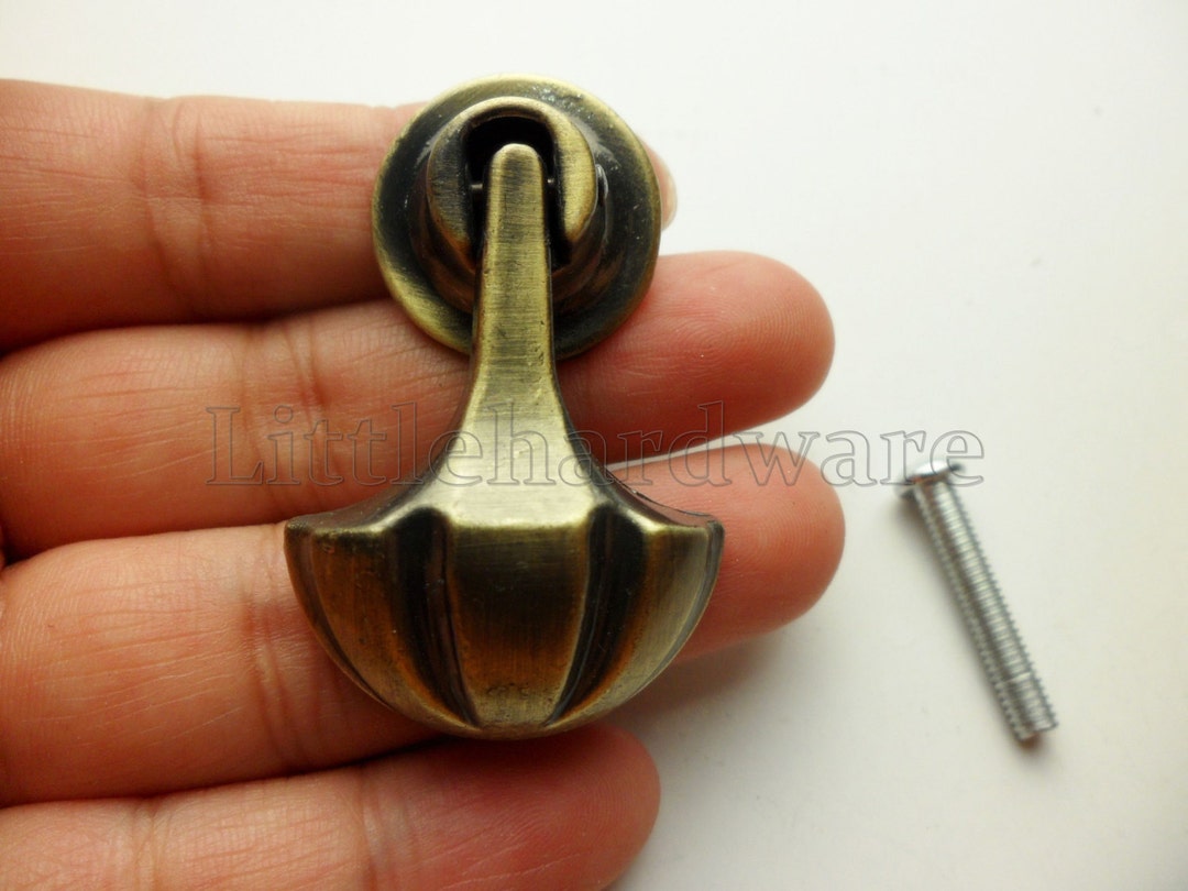 28mmx47mm Vintage Pendant Ring Pulls,pendant Drop Pulls,drawer Pull ...