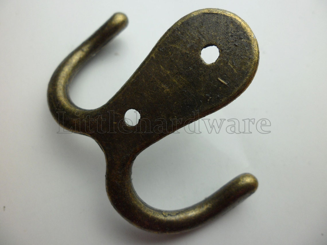 2 Pcs 55mm X 41mm Antique Style Furniture Hardware Hook / - Etsy
