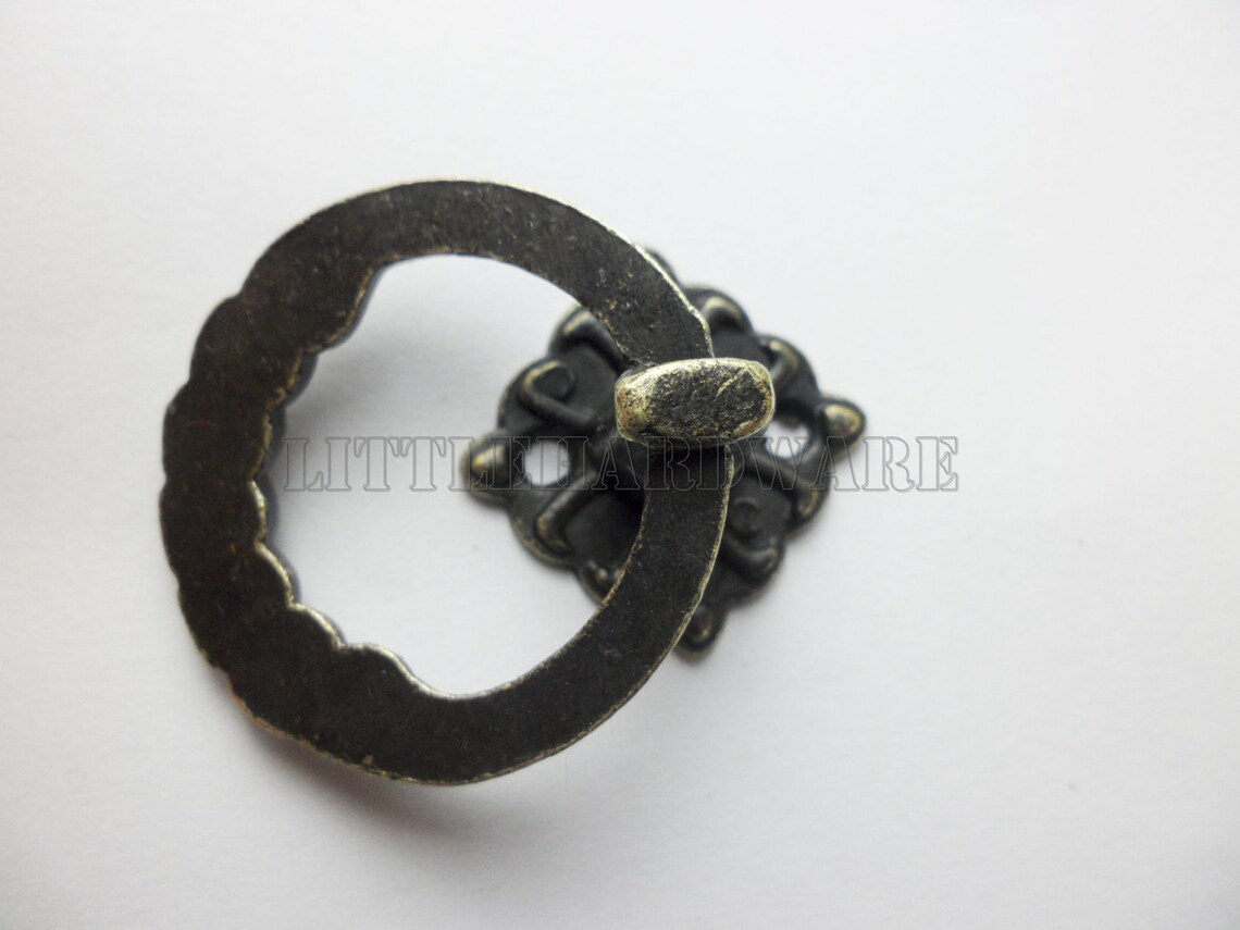 Chinese Metal 30mm X 41mm Rope Pull Ring Vintage Drawer Pulls - Etsy