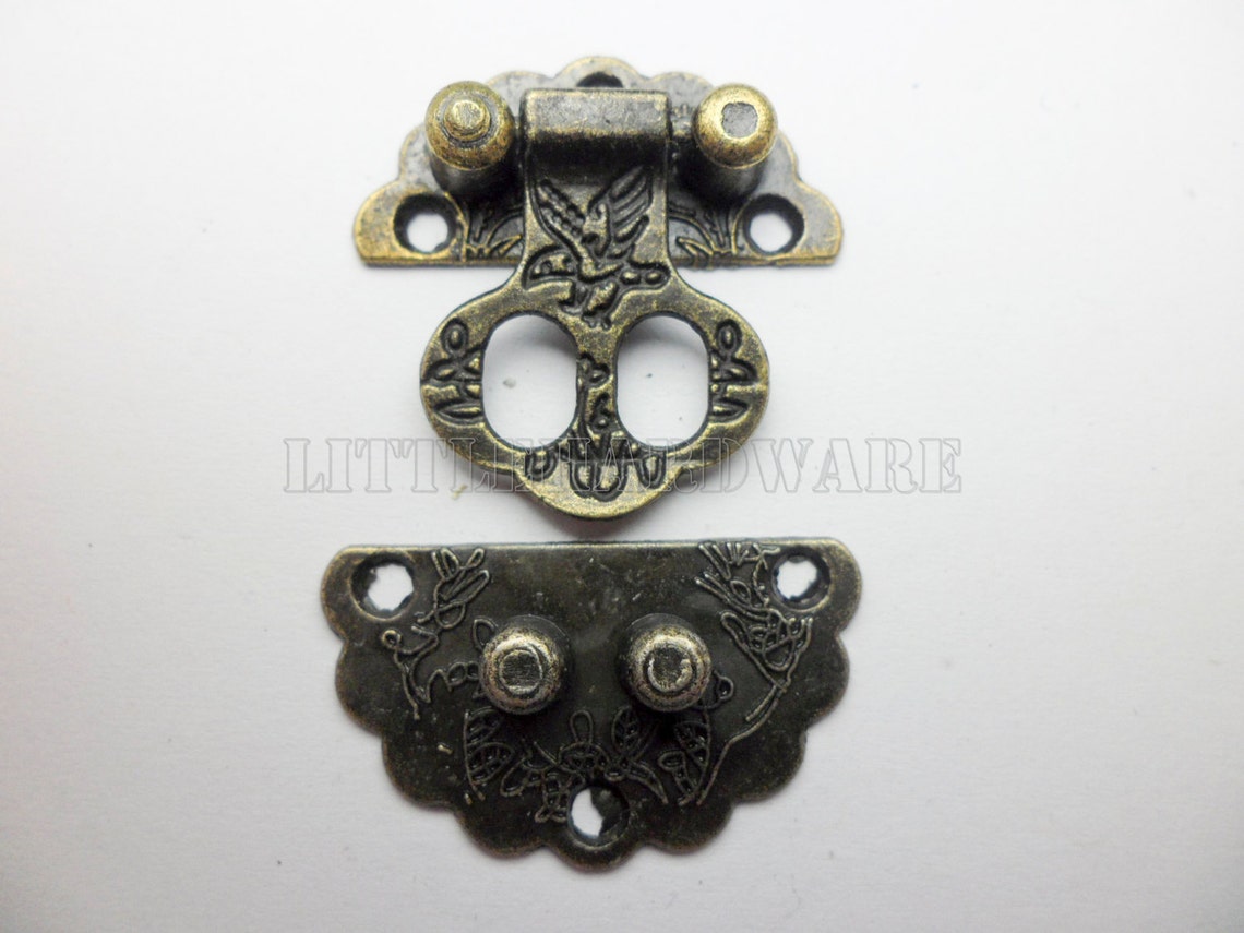 4pcs Diameter 30mm Lock Latch Small Box Hardware Chest - Etsy