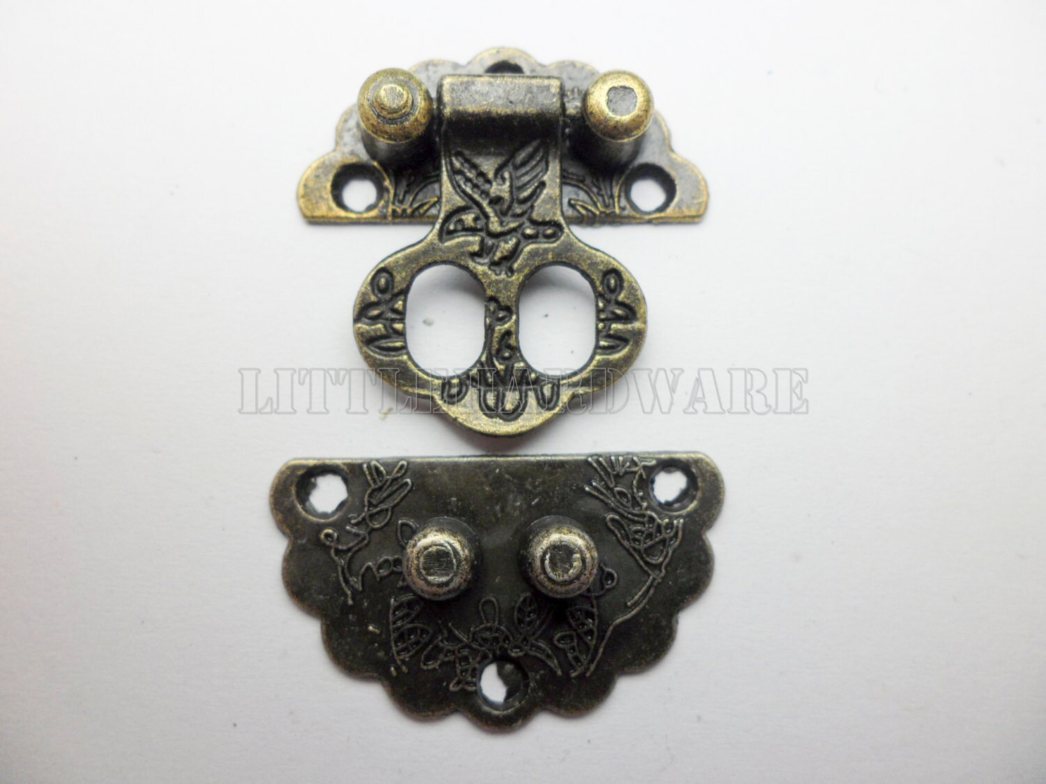 4pcs Diameter 30mm Lock Latch Small Box Hardware Chest Hardware Jewelry ...