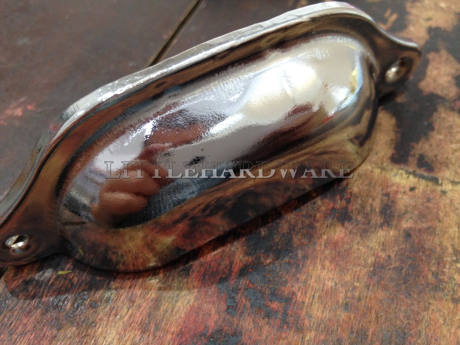 97mmX35mm Silver color metal Classic Cup Pulls drawer pulls | Etsy