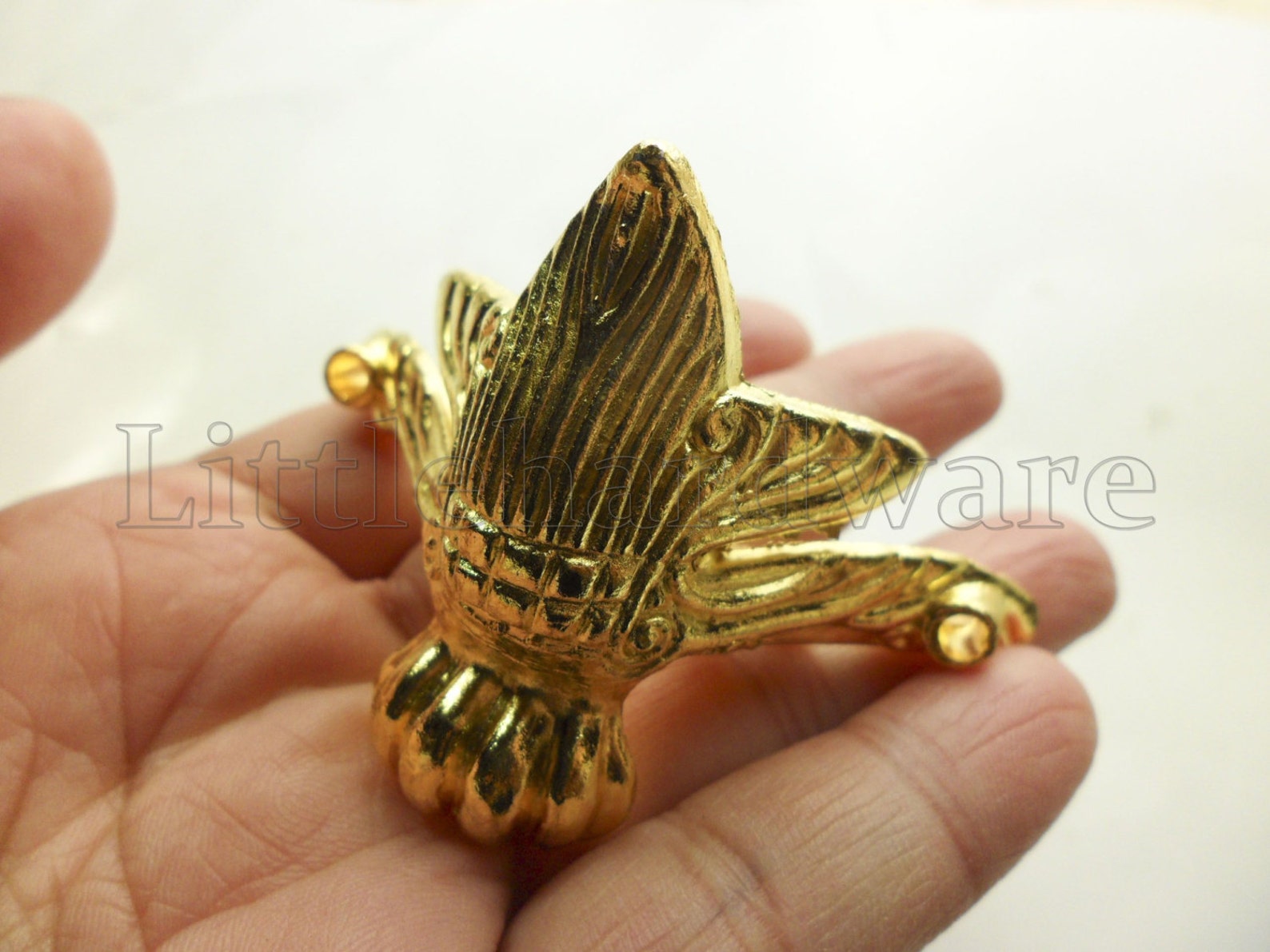 4pcs Big Size 64mm X45mm Metal Box Feet / GOLDEN - Etsy