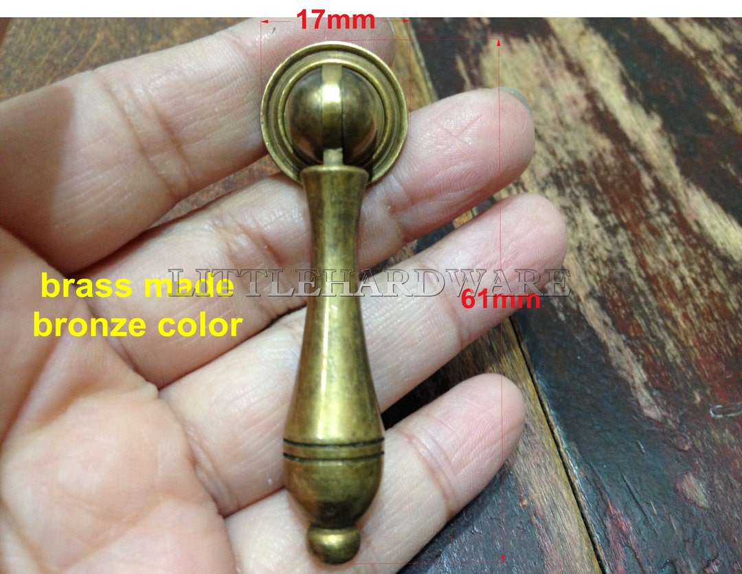 Brass Made :high Quality Antique Brass Color "microphone" Drop Pulls ...